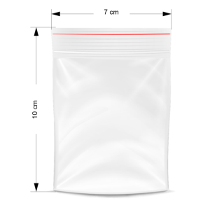 Saco Zip Lock Plástico
